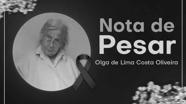 Lamentamos profundamente o falecimento da dona Olga de Lima Costa ...